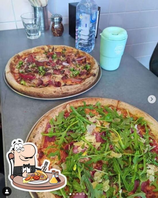 Menu at Duke Pizza pizzeria, Melbourne