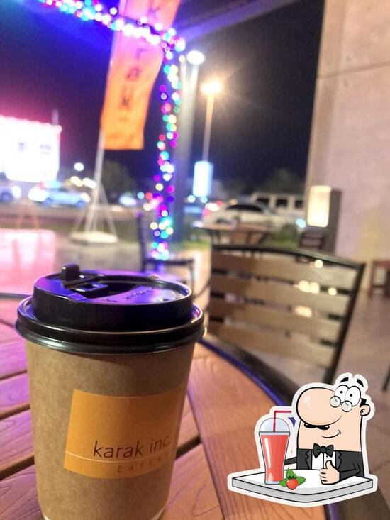 Menu at Karak Inc Eatery cafe, Dubai