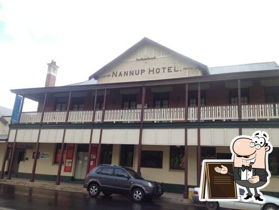 Menu at Nannup Hotel pub & bar, Nannup