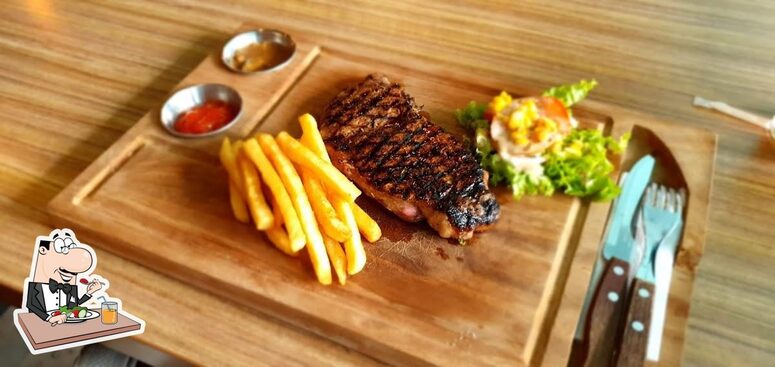 Menu at Nuke burger & steak restaurant, Central Jakarta