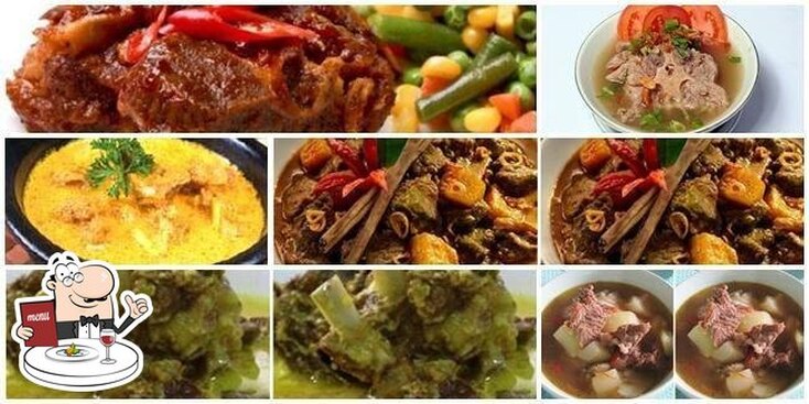 Menu at Muslim Chicken restaurant, Kembangkuning