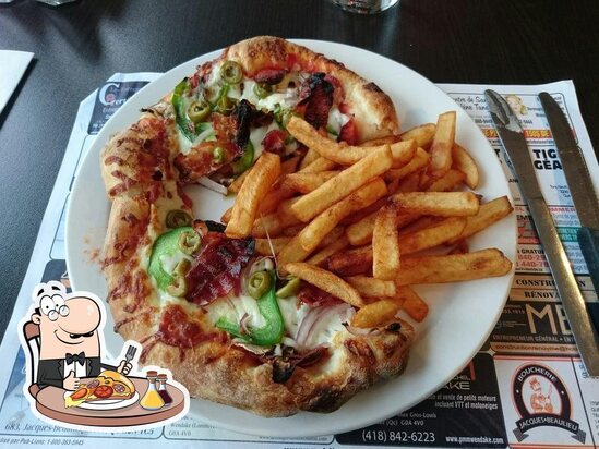 Carta del restaurante Pizzéria Circuit, Quebec