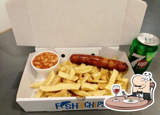 Menu at Sanders Fish And Chips fast food, Hayle