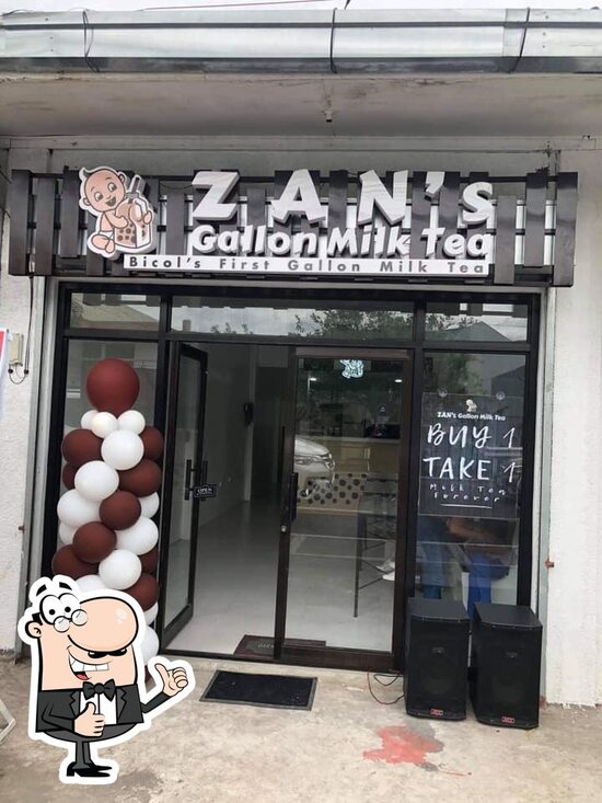 Carta del café ZAN’s Gallon Milk Tea - Albay, Legazpia