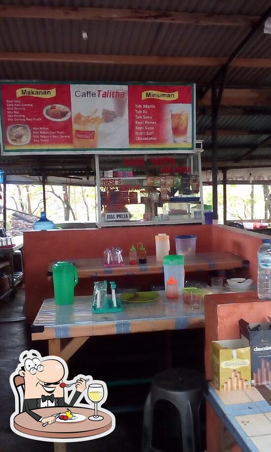 Menu at Cafe Talitha, Padang