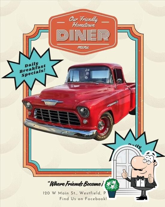 Our Friendly Hometown Diner, Westfield - Restaurant menu, prices and ...