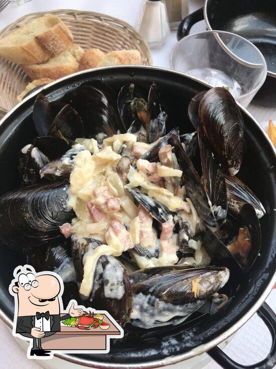 Menu at Le Clocher restaurant, Bandol
