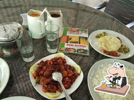 Menu at Padippura Toddy Shop, India