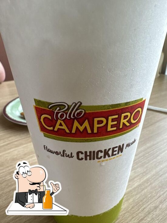 Menu at Pollo Campero fast food, Fontana