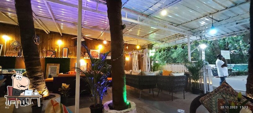Menu at namaste Lounge, Canacona