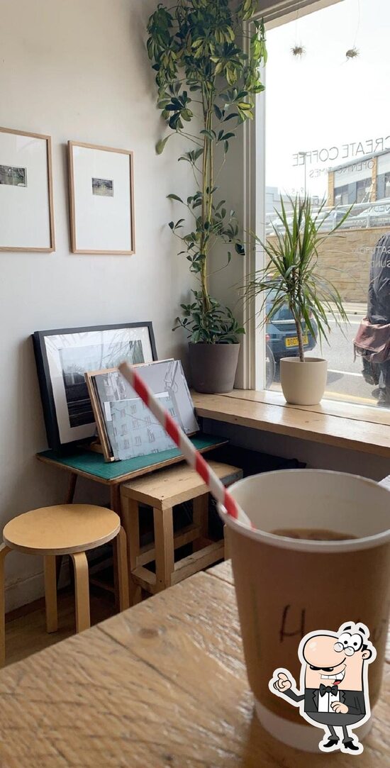 Menu at Create Coffee restaurant, Sheffield
