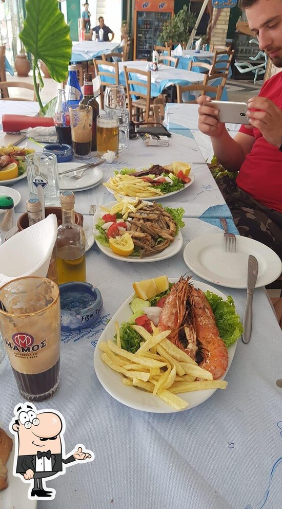 Menu at Taverna Leonidas Petriti, Petriti