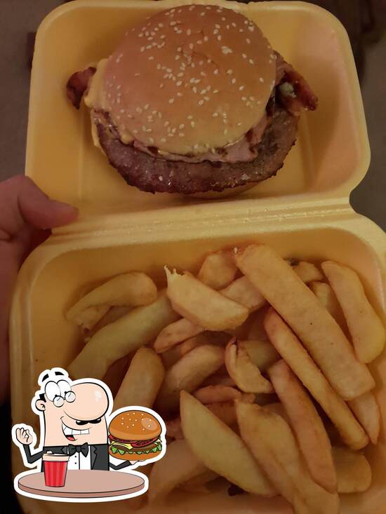 Menu at Midwest fast food, Northampton