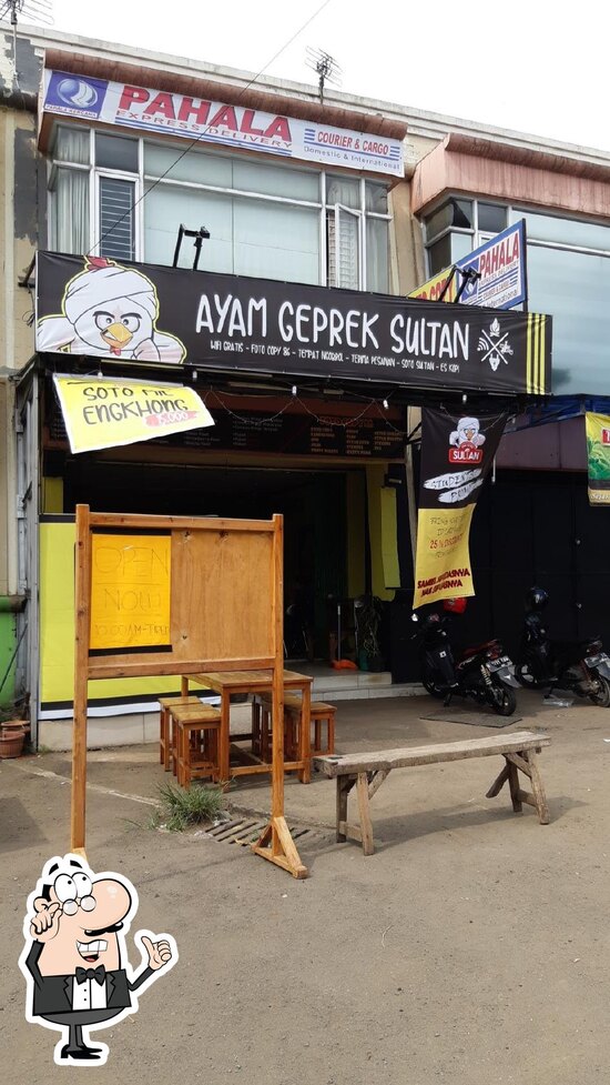 Menu at Warung Sultan restaurant, Karadenan