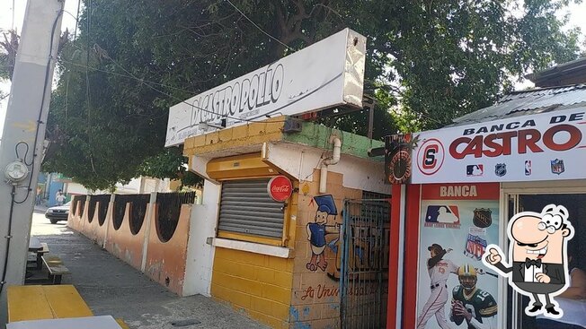 Menu at Castro Pica Pollo restaurant, Santiago De Los Caballeros