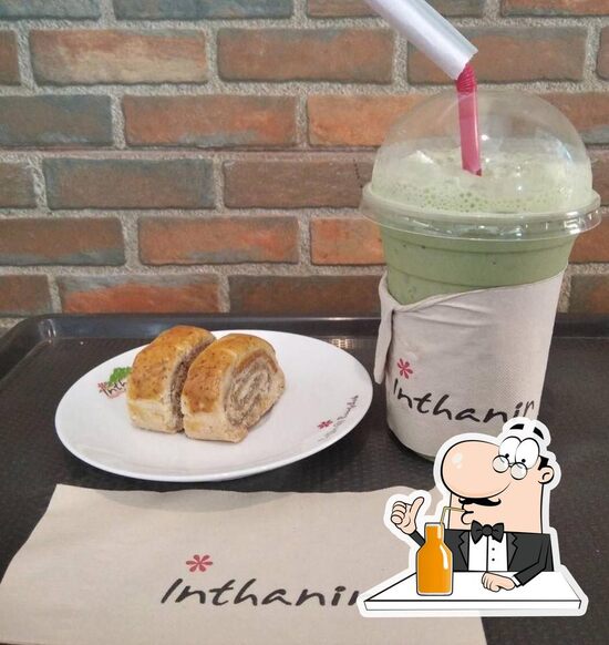 Menu at Inthanin at Savemart กาแฟสด เครื่องดื่ม อาหารว่าง restaurant ...