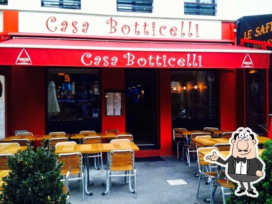 Casa Botticelli., Paris - Restaurant menu, prices and reviews