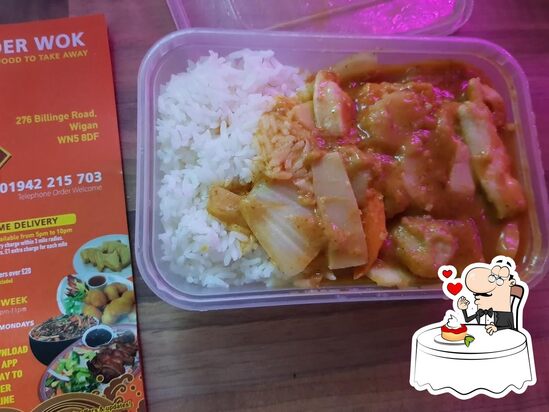 Wonder wok in Wigan - Restaurant menu and reviews
