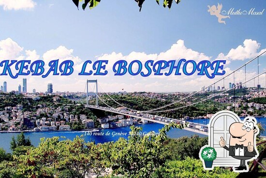 Menu at Bosphorus Kebab, Gaillard