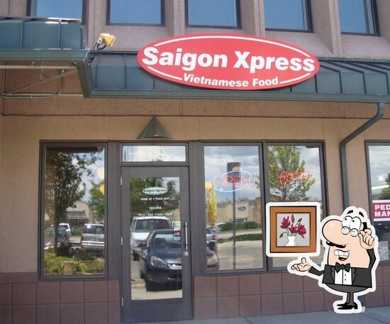 Menu at Saigon Express restaurant, Longmont