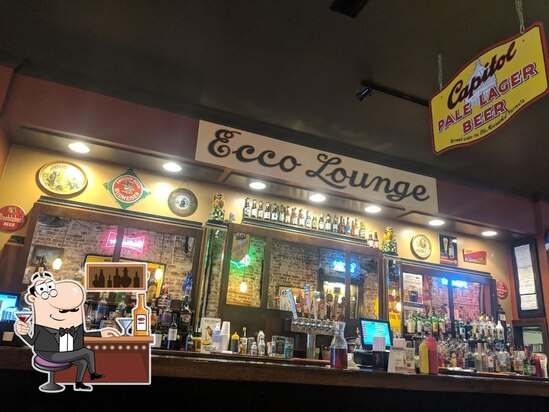 Menu at Ecco Lounge restaurant, Jefferson City