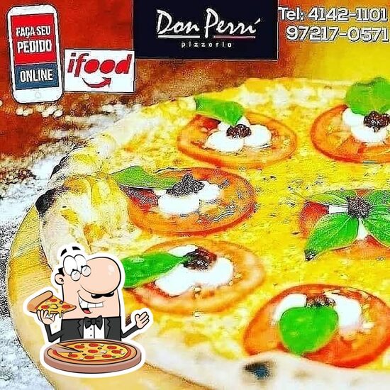 Menu at Don Perrí Pizzeria, Maricá