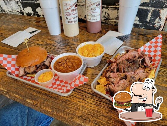 Menu at Angry Barnyard BBQ, Bakersfield, 916 18th St