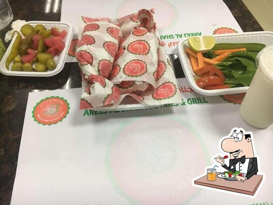 Menu at Areej Al Sham restaurant, Abu Dhabi