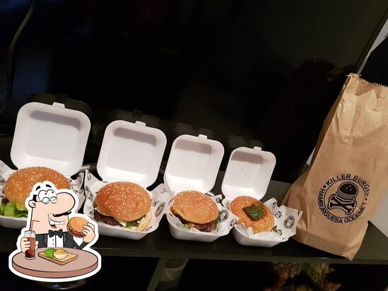 Menu at Killer Burger, Coacalco