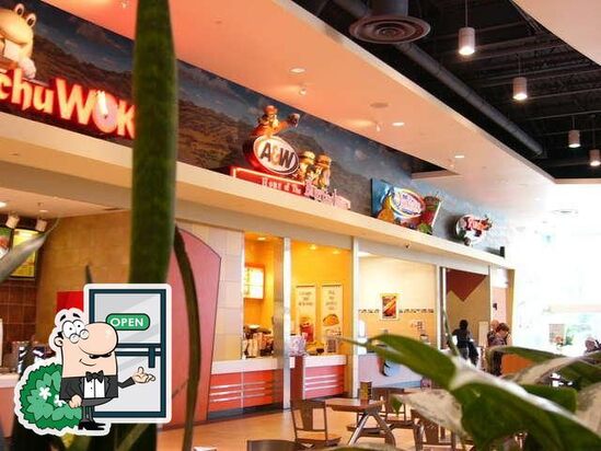 Menu at A&W (Red Deer Bower Mall), Red Deer