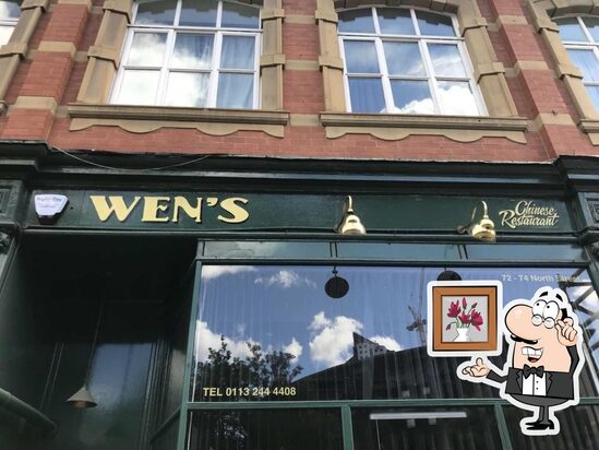 Menu at Wen's Restaurant, Leeds