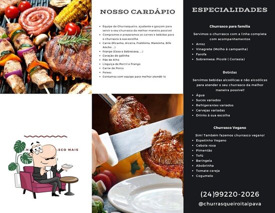 Menu em CHURRASQUEIRO BARRA ( GRUPO CHURRASQUEIRO ITAIPAVA), Rio de Janeiro