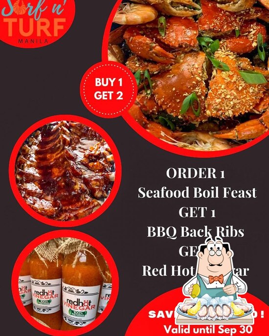 Surf n’ Turf Manila, Pasig - Restaurant menu, prices and reviews