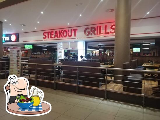 Menu at STEAKOUT GRILL restaurant, Rustenburg