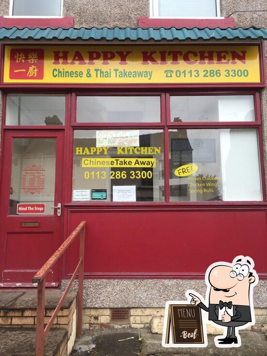Menu at Happy Kitchen, Leeds