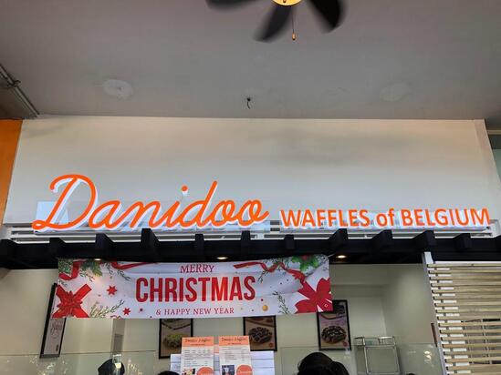 Menu at Danidoo Waffles of Belgium, Cebu City, Ala frescho Ground floor ...