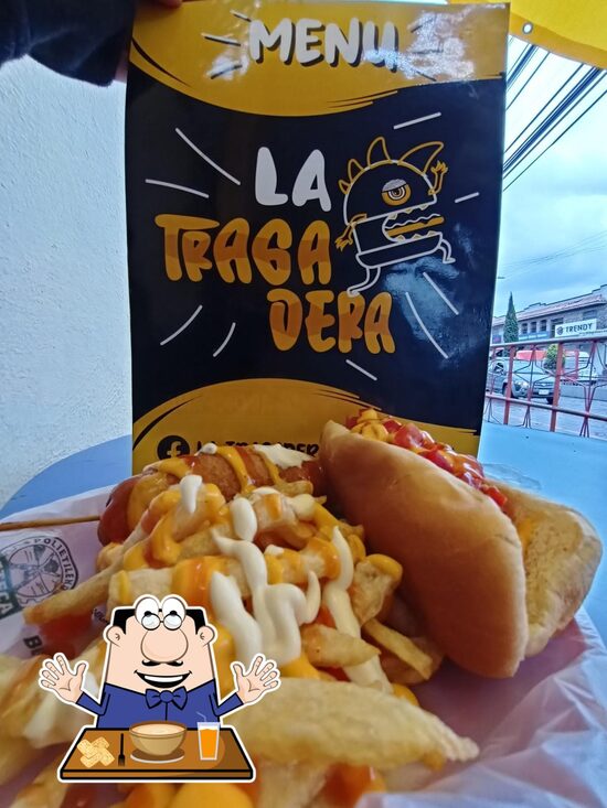 Menu at La tragadera restaurant, Huehuetoca