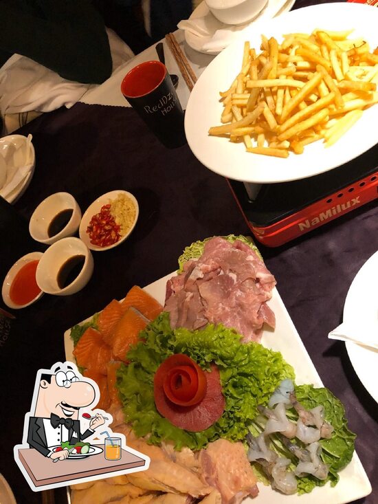 Menu at Red Dzao House restaurant, Lao Cai