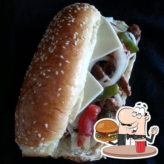 Menu at Burger Box restaurant, Bedford, N Industrial Blvd
