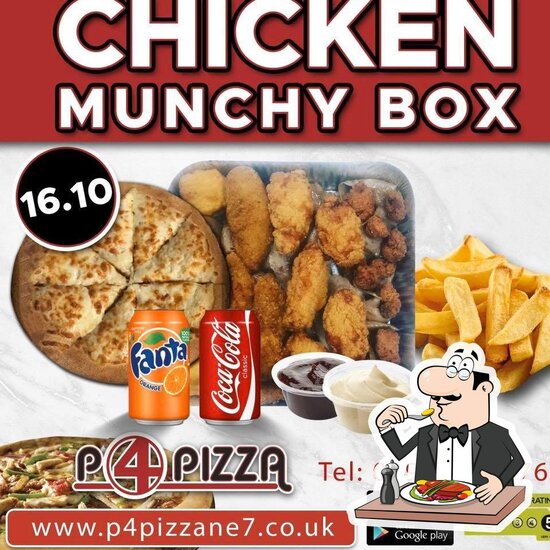 P4 Pizza in Newcastle upon Tyne - Restaurant menu and reviews