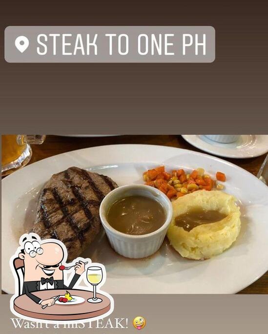 Menu at Steak To One PH steakhouse, Quezon City