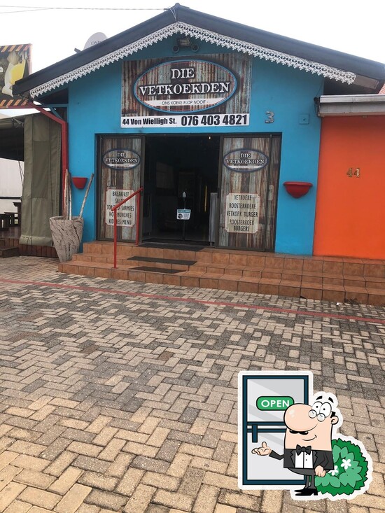 Speisekarte von Vetkoek Den restaurant, Rustenburg