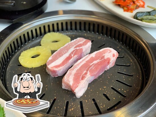 Menu at Bong-Gogi restaurant, Seoul
