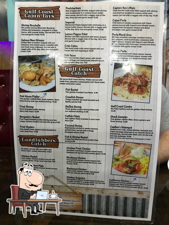 Gulf Coast Fish House, San Antonio - Restaurant menu, prices and reviews