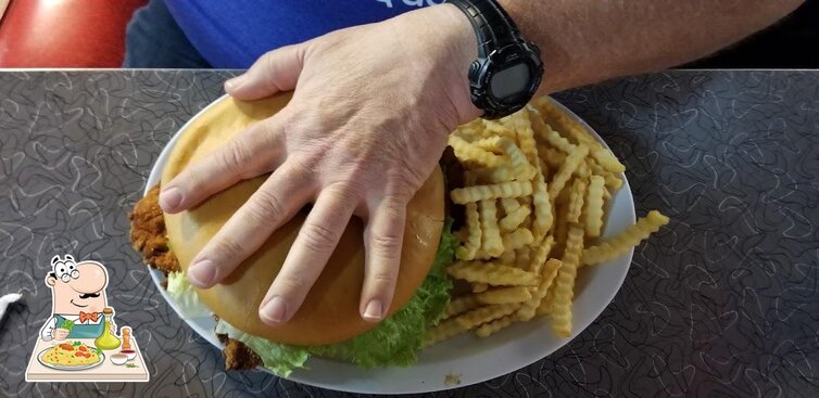 Menu at The Knuckle Sandwich restaurant, Bargersville