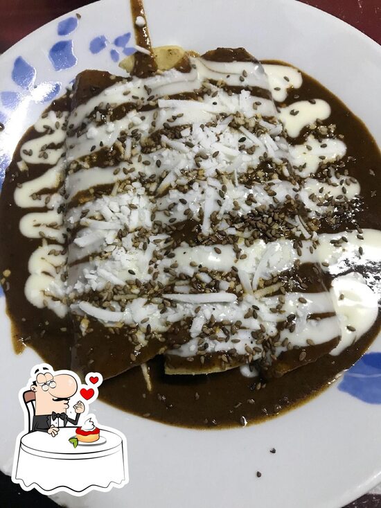 Menu at Fernando's restaurant, Mexico City, Av. Insurgentes Sur 2133
