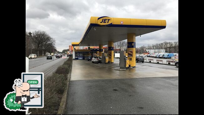 Menu at JET Gas Station, Nuremberg, Regensburger Str. 286