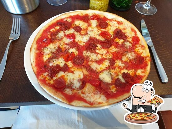 Menu at Pizzarte restaurant, London