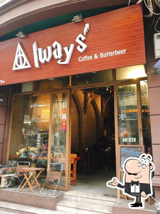 Menu at Always Cafe - A magical wizard cafe, Hanoi