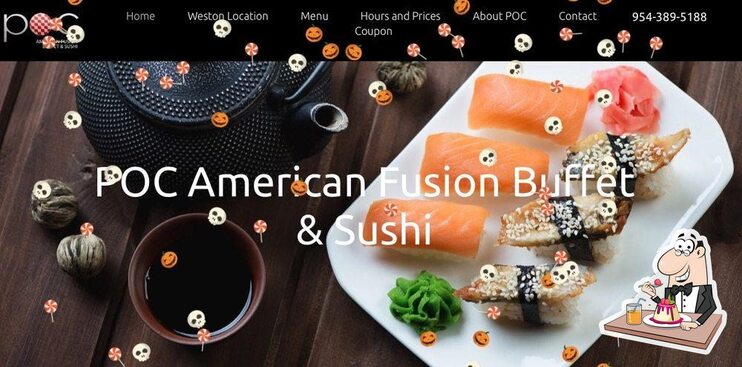 POC American Fusion Buffet & Sushi in Weston - Restaurant menu and reviews